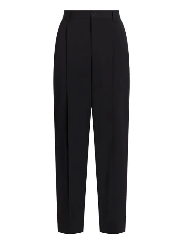 Dolce & Gabbana Wool Trousers - Blue