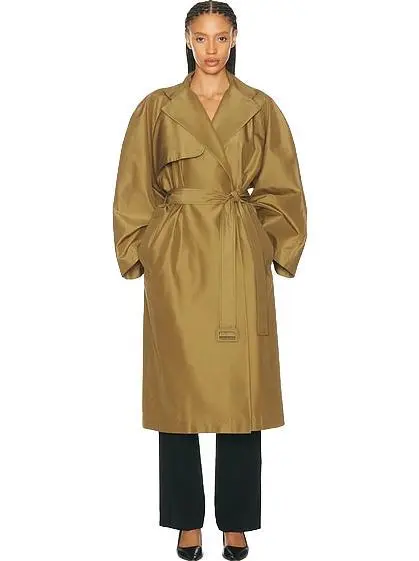 THE ROW Amapola Coat - Sandy Buff