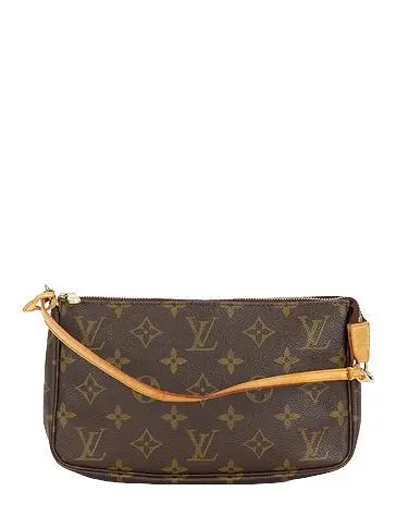LOUIS VUITTON Monogram Pochette Accessoires Shoulder Bag - Brown