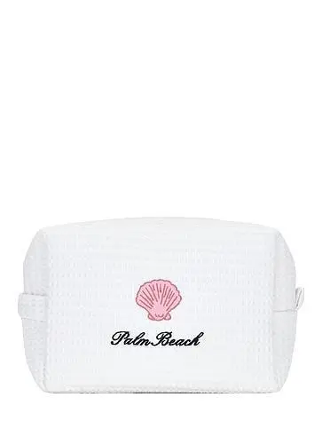 ABBODE Palm Beach Waffle Pouch - Cloud