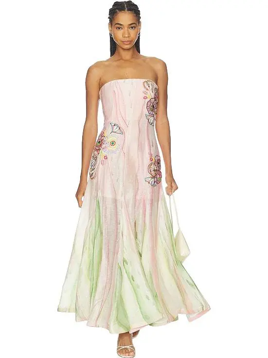 LA FUORI Spring Fae Bloom Dress - Multi