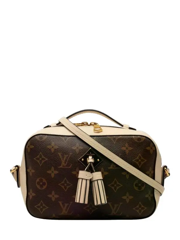 LOUIS VUITTON Monogram Saintonge Crossbody Bag - Brown
