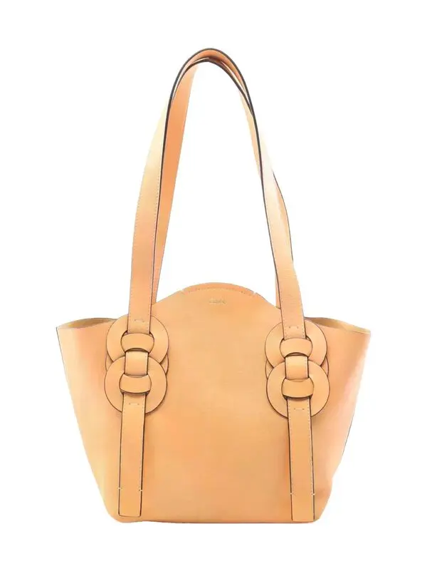 Chloé Darryl Leather Tote Bag - Neutrals
