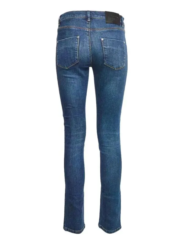 Roberto Cavalli Studded Slim-fit Jeans - Blue