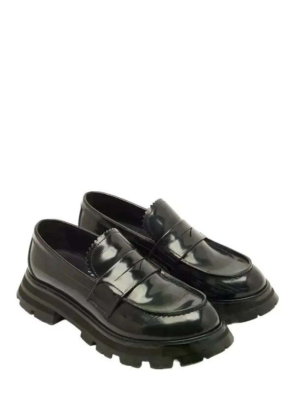 Alexander McQueen Wander Chunky-sole Loafers - Black