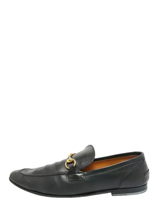 Gucci Jordaan Horsebit Loafers - Black