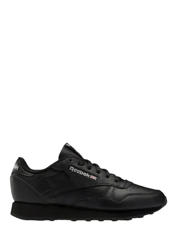 REEBOK Classic Leather Lace-up Sneakers - Black
