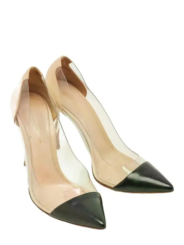 GIANVITO ROSSI Panelled Pumps - Neutrals