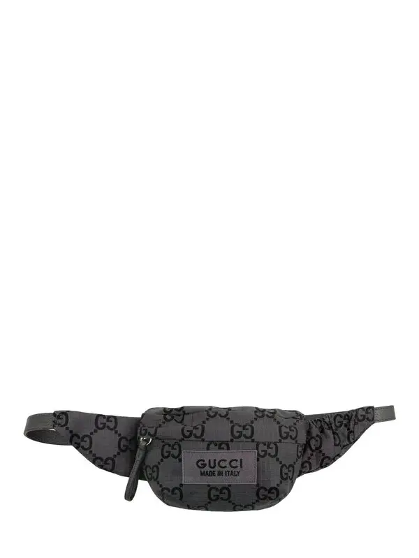 Gucci Gg Nylon Ripstop Belt Bag - Grey