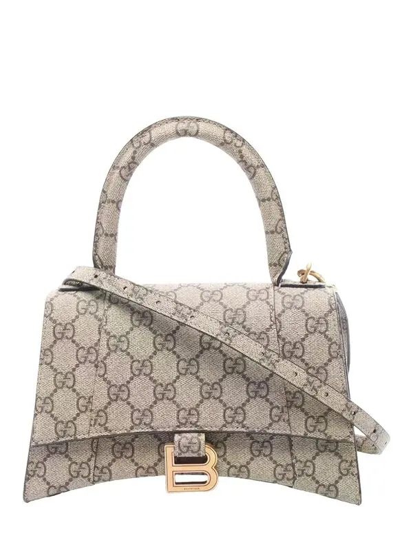 Balenciaga The Hacker Project Hourglass Satchel - Neutrals