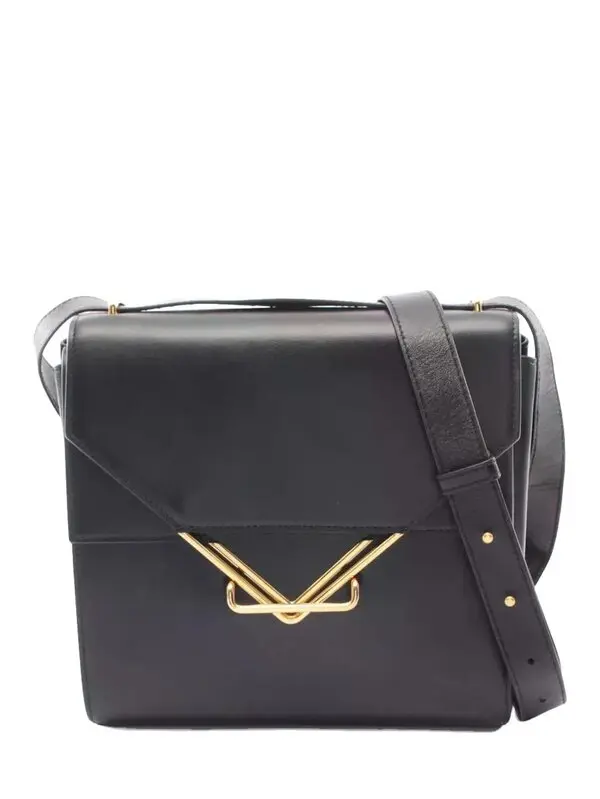 Bottega Veneta The Clip Crossbody Bag - Black