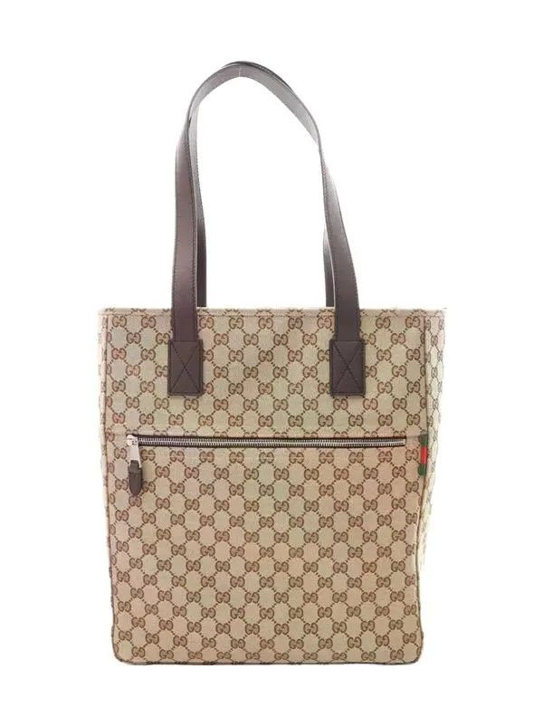 Gucci Gg Canvas Tote Bag - Neutrals