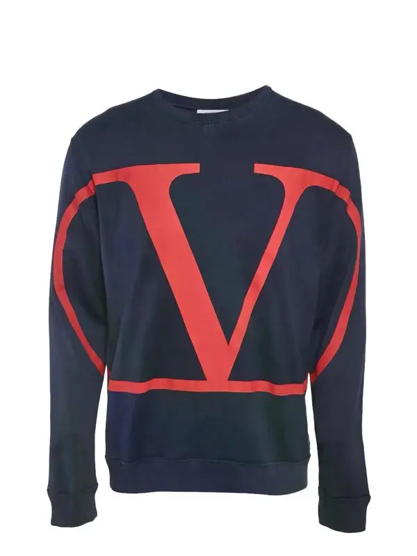 Valentino Garavani Vlogo Hoodie - Blue