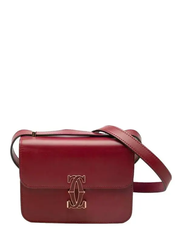 Cartier C De Crossbody Bag - Red