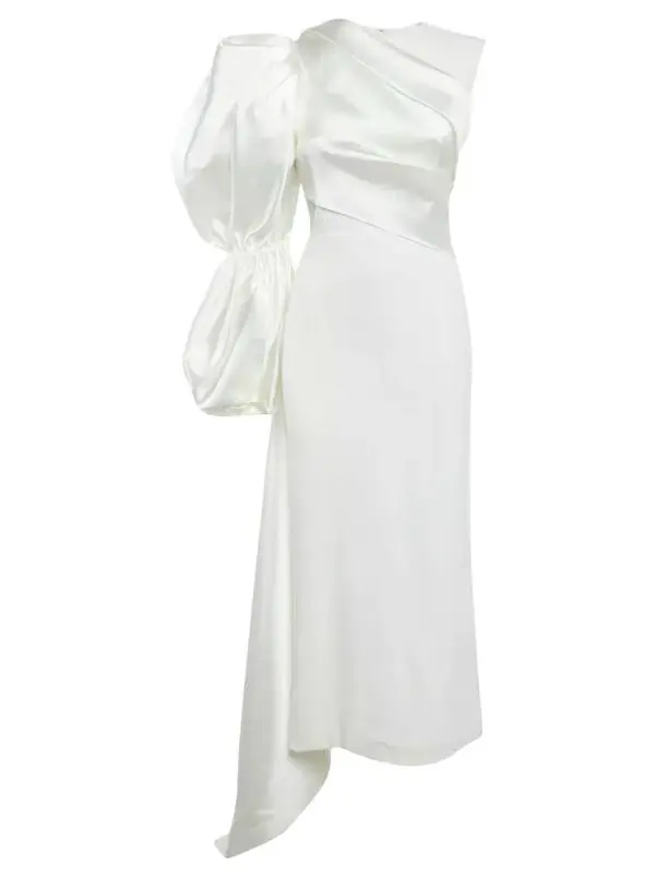 Solace London Moore Dress - Neutrals