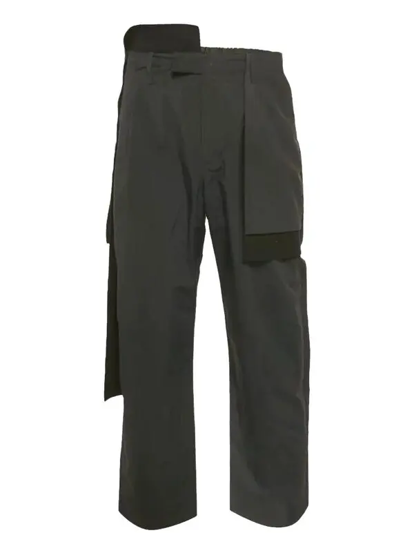 CRAIG GREEN Straight Leg Trousers - Black