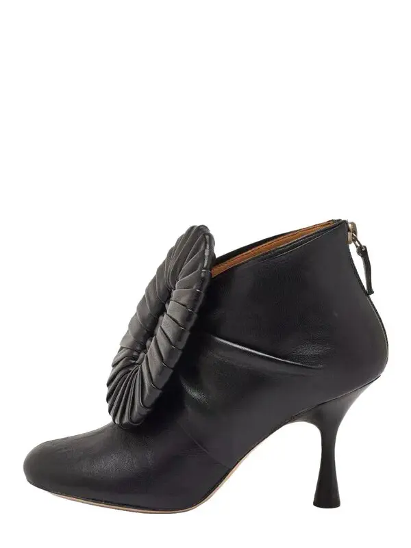 Loewe Leather Ankle Boots - Black