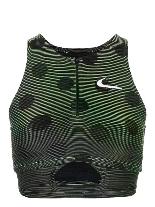 Nike X Off White Polka-dot Print Performance Top - Green