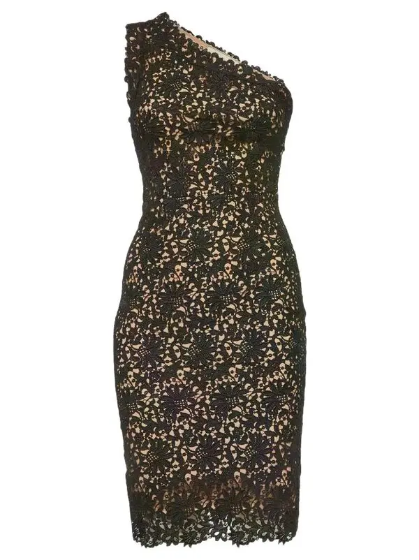 Stella McCartney One-shoulder Mini Dress - Black