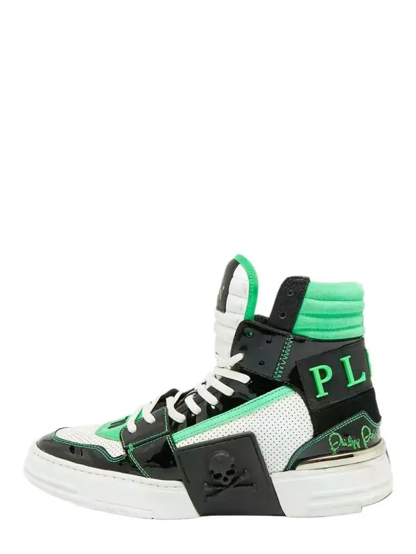 Philipp Plein Phantom Kicks High-top Sneakers - Black