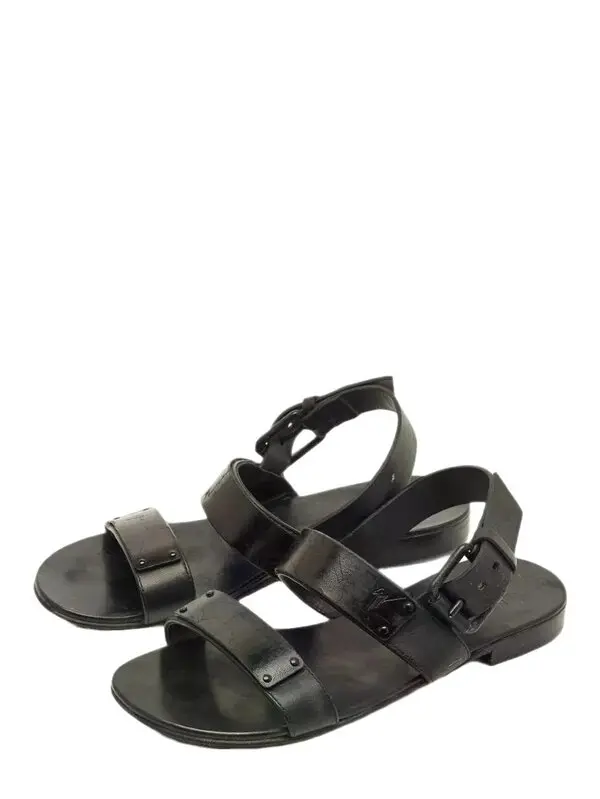 GIUSEPPE ZANOTTI Slingback Sandals - Black