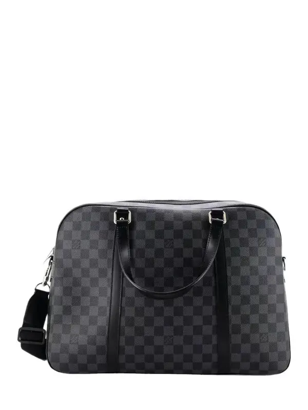 LOUIS VUITTON Damier Graphite Business Briefcase - Black