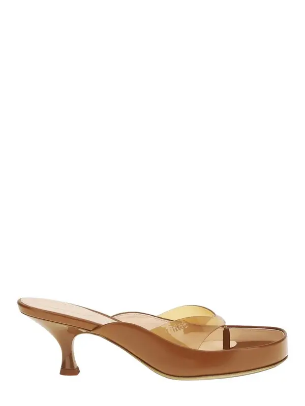 Chloé Junie Sandals - Brown
