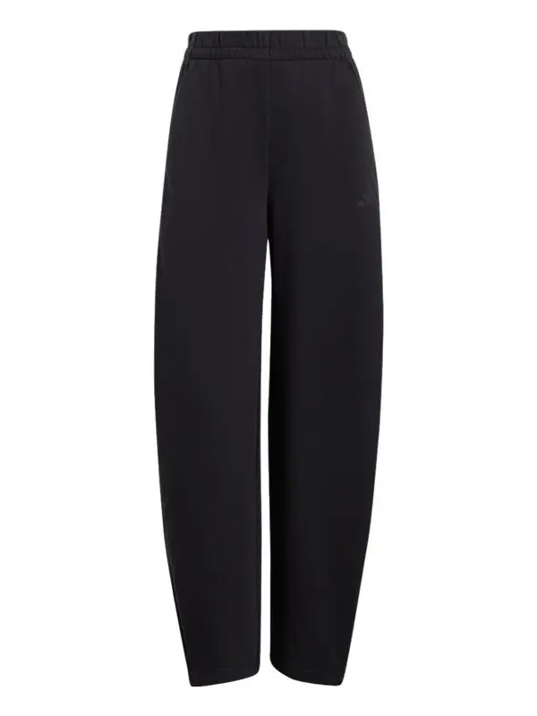 Adidas Essentials Contemporary Fleece Barrel Pants - Black