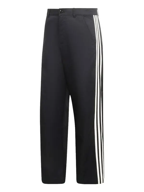 Adidas 3-stripes Pleated Pants - Black