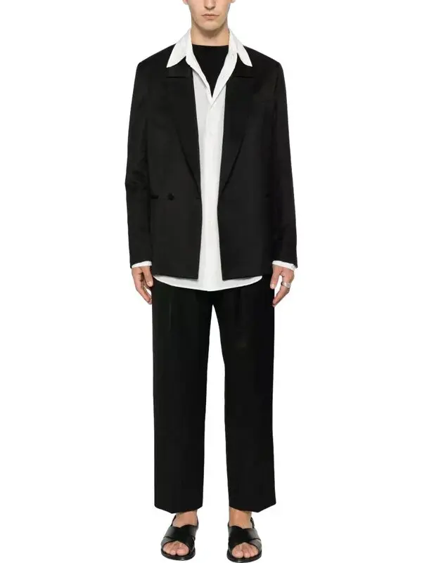 COSTUMEIN Pleated Design Trousers - Black