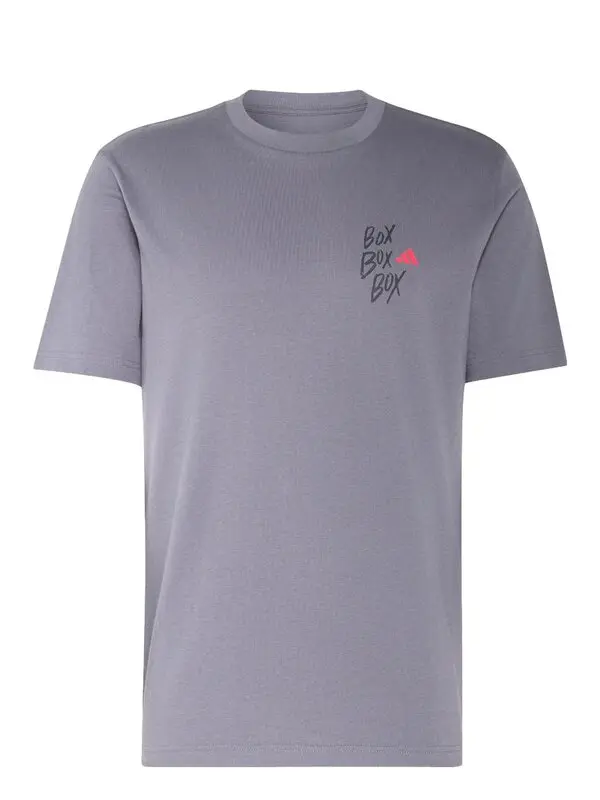 Adidas Motorsport Box 3 Graphic T-shirt - Grey Five