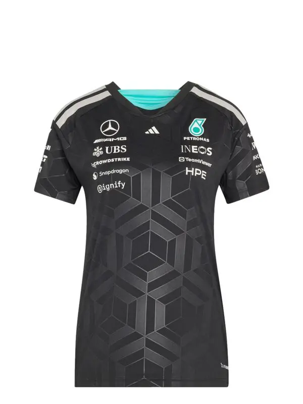 Adidas Mercedes Amg Petronas Formula 1 Team Driver Jersey - Black