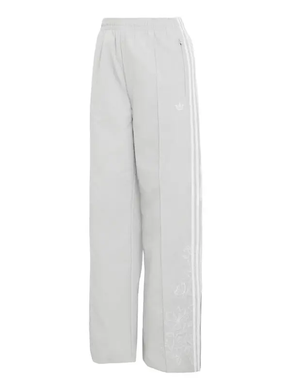 Adidas Floral Gfx Firebird Loose Track Pant - Grey Two