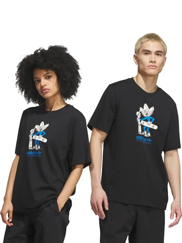 Adidas Skateboarding Push Tee - Black