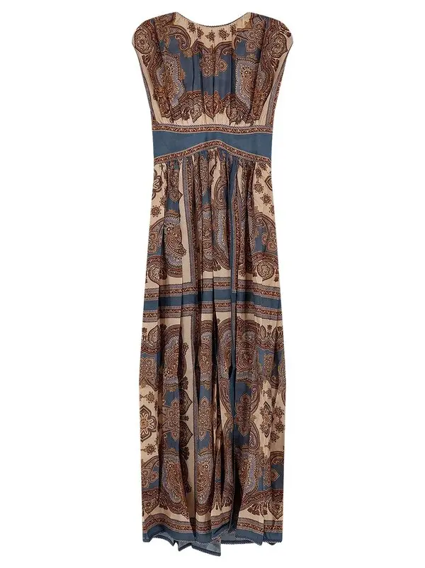 Zimmermann Mahon Silk Long Dress - Multicolor