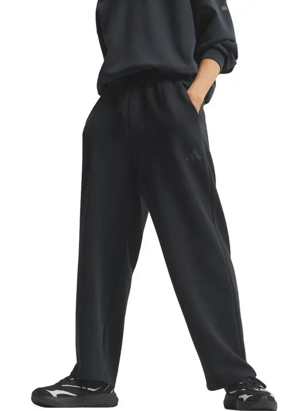 Adidas Soft Lux Straight Leg Pants - Black
