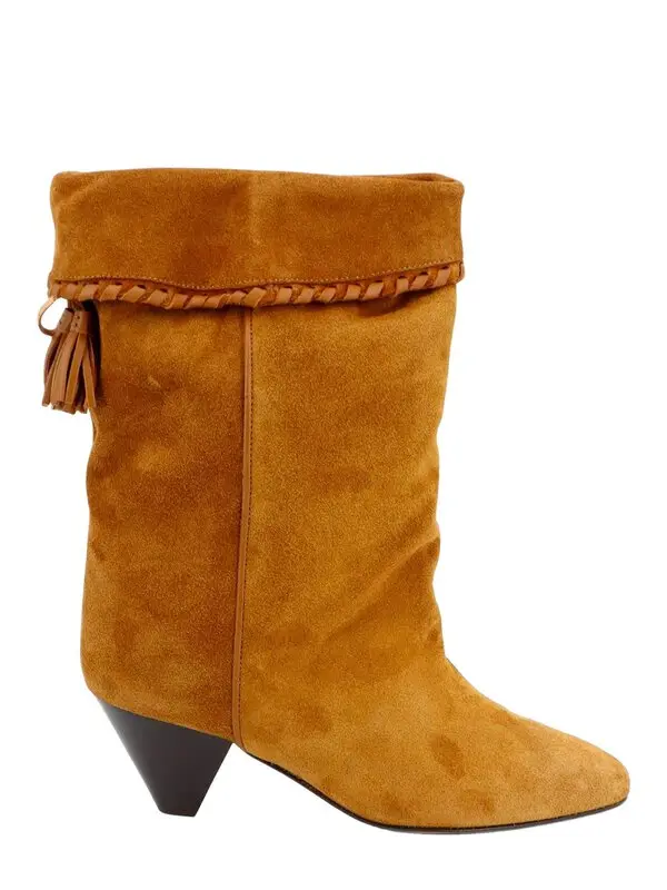 Isabel Marant Étoile Dalby Suede Ankle Boots - Multicolor
