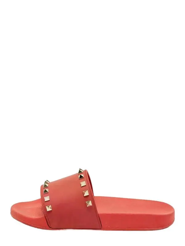 Valentino Garavani Rockstud Slides - Red