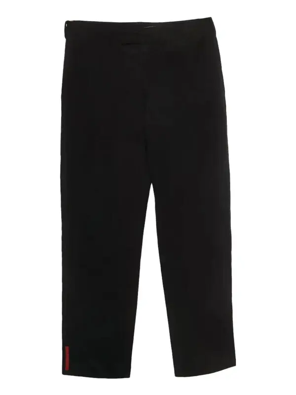 Prada Straight-fit Trousers - Black