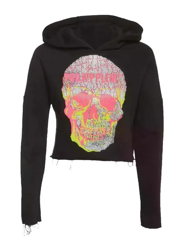 Philipp Plein Logo-print Hoodie - Black