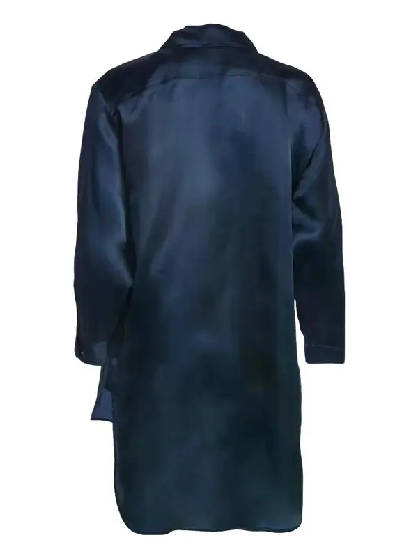 TOTEME Silk Organza Tunic - Blue