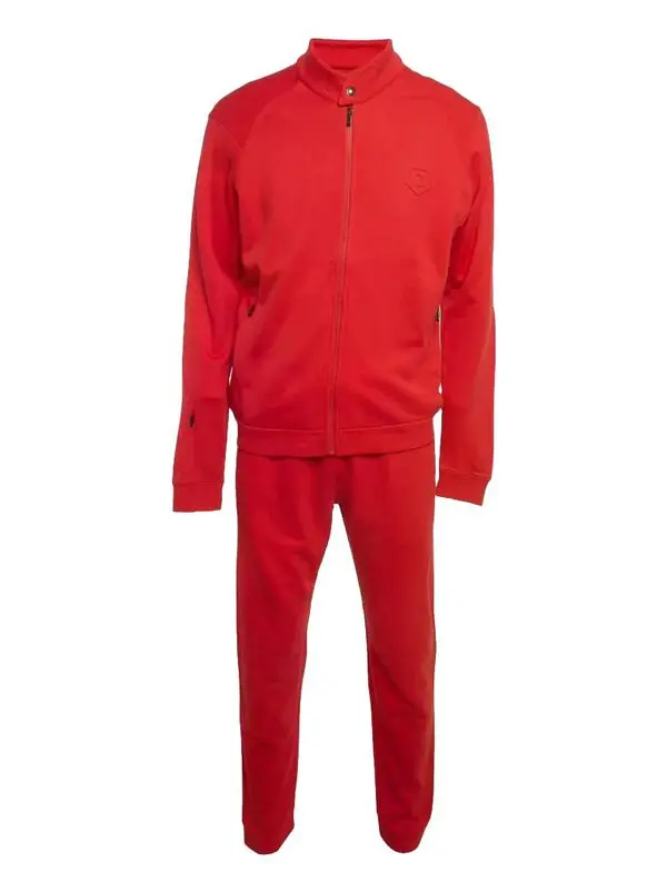 Zegna Logo-embossed Tracksuit - Red