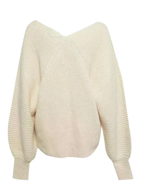 Polo Ralph Lauren Cream V-neck Sweater - Neutrals