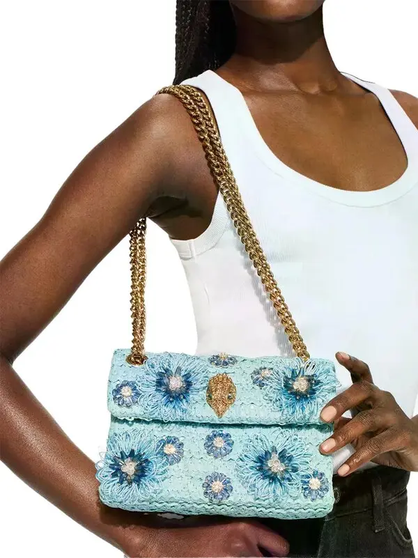 Kurt Geiger Kensington Shoulder Bag - Blue