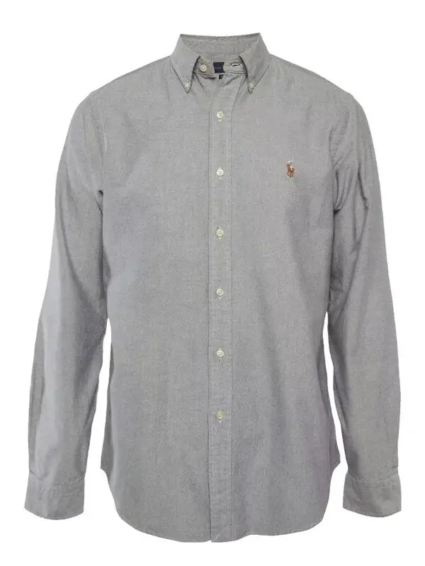 Ralph Lauren Classic-fit Oxford Shirt - Grey