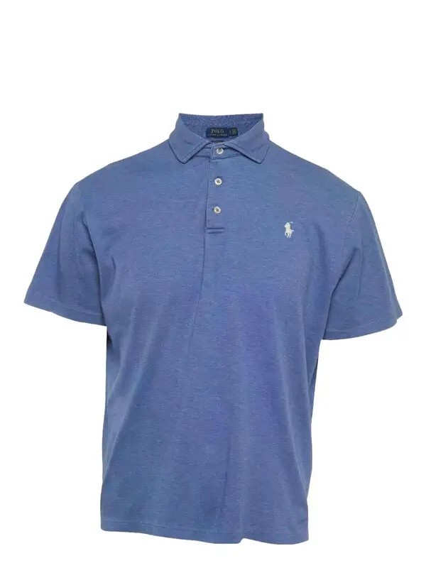 Polo Ralph Lauren Logo-embroidered Polo Shirt - Blue
