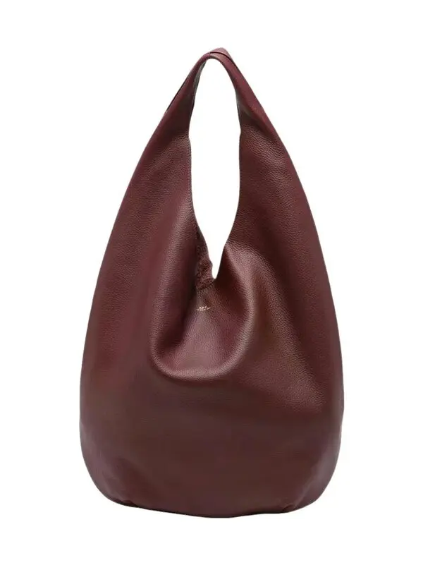 A.p.c. Logo-detail Leather Shoulder Bag - Red