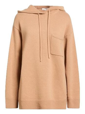 Max Mara Hooded Wool & Cashmere Blend Sweater - Camel
