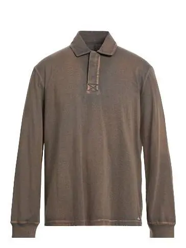 Rag & Bone Polo Shirt Size Cotton - Brown