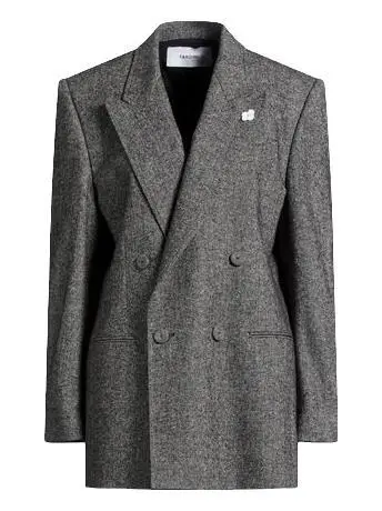 LARDINI Double-breasted Blazer - Grey